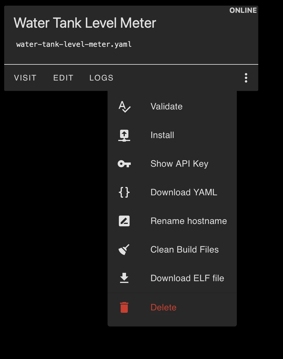 Making Dumb Water Tank Monitor Smart for Home Assistant